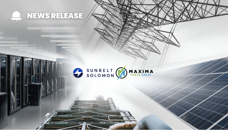 Sunbelt Solomon Announces Acquisition of Maxima Power Group